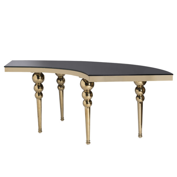 Cartier Dining Table White & White - Silvera