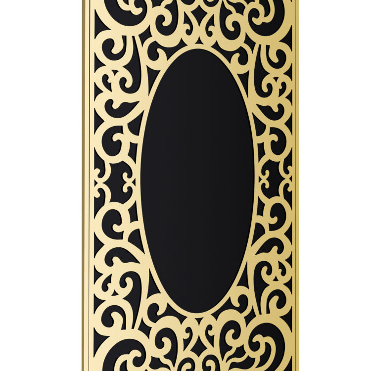 Black & Gold Panel - Silvera