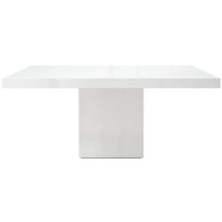 Cartier Dining Table White & White - Silvera