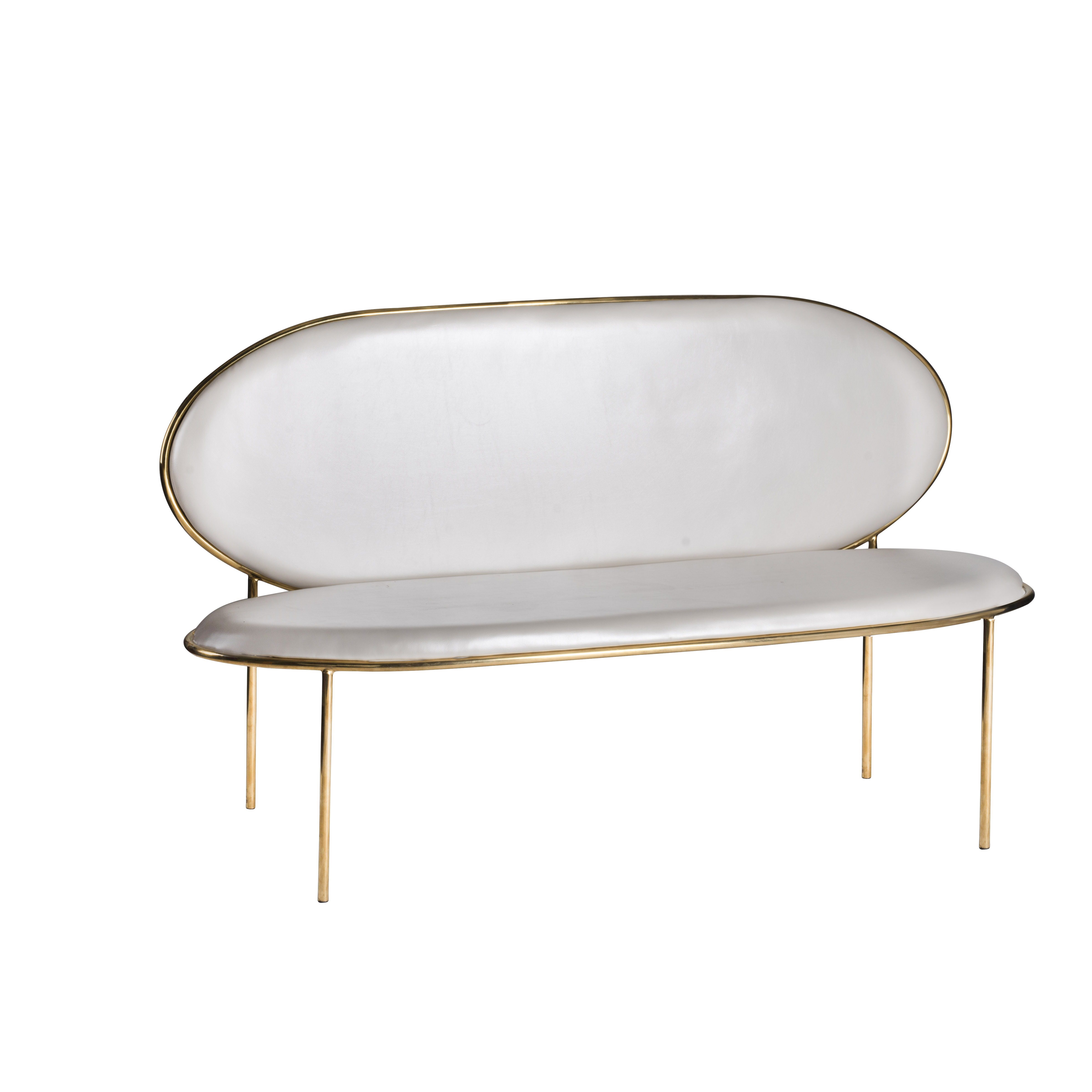 Washington Bench White - Silvera