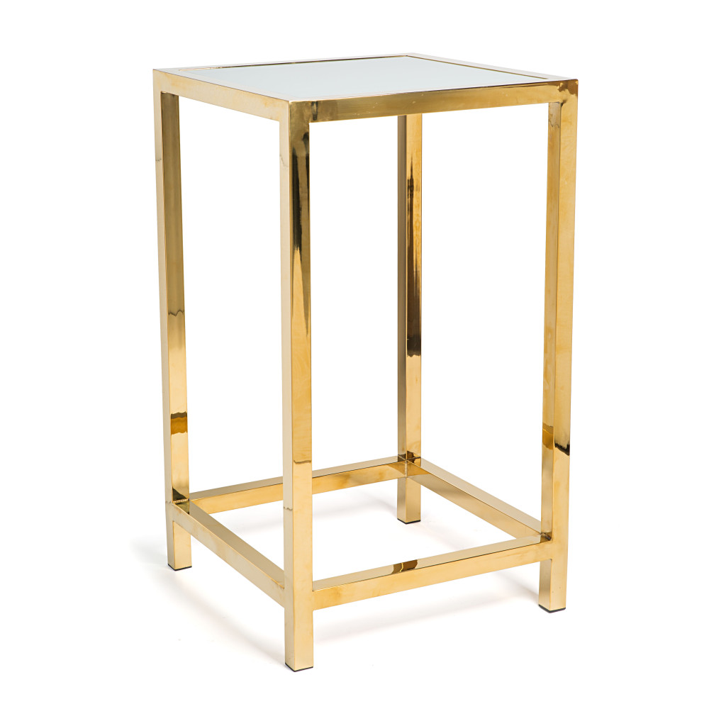 Mod Black Highboy Table - Silvera