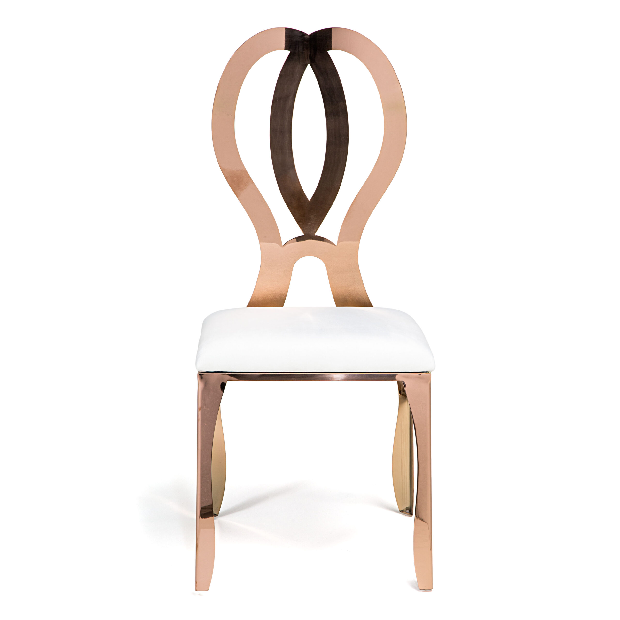 Valentina Rose Gold Chair - Silvera